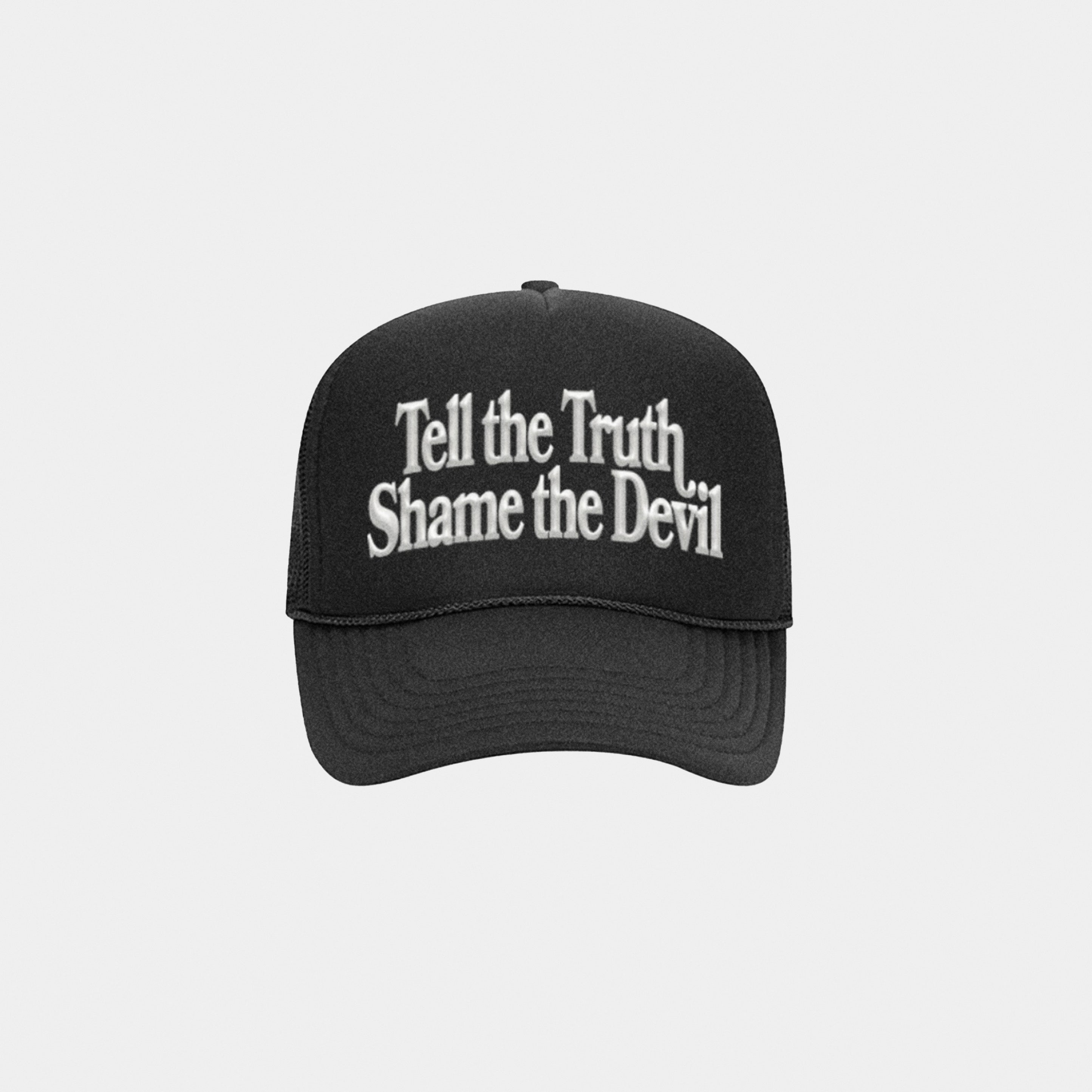 Tell the Truth Hat || Black – Bold Apparel